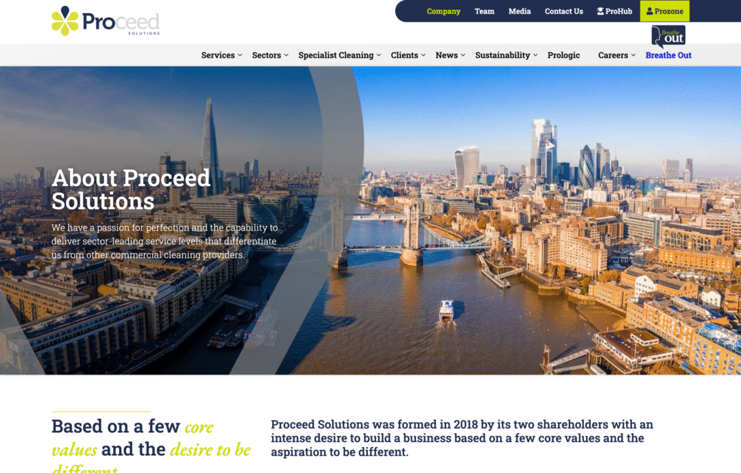 Web Design Eastleigh, Hampshire, Proceed Solutions