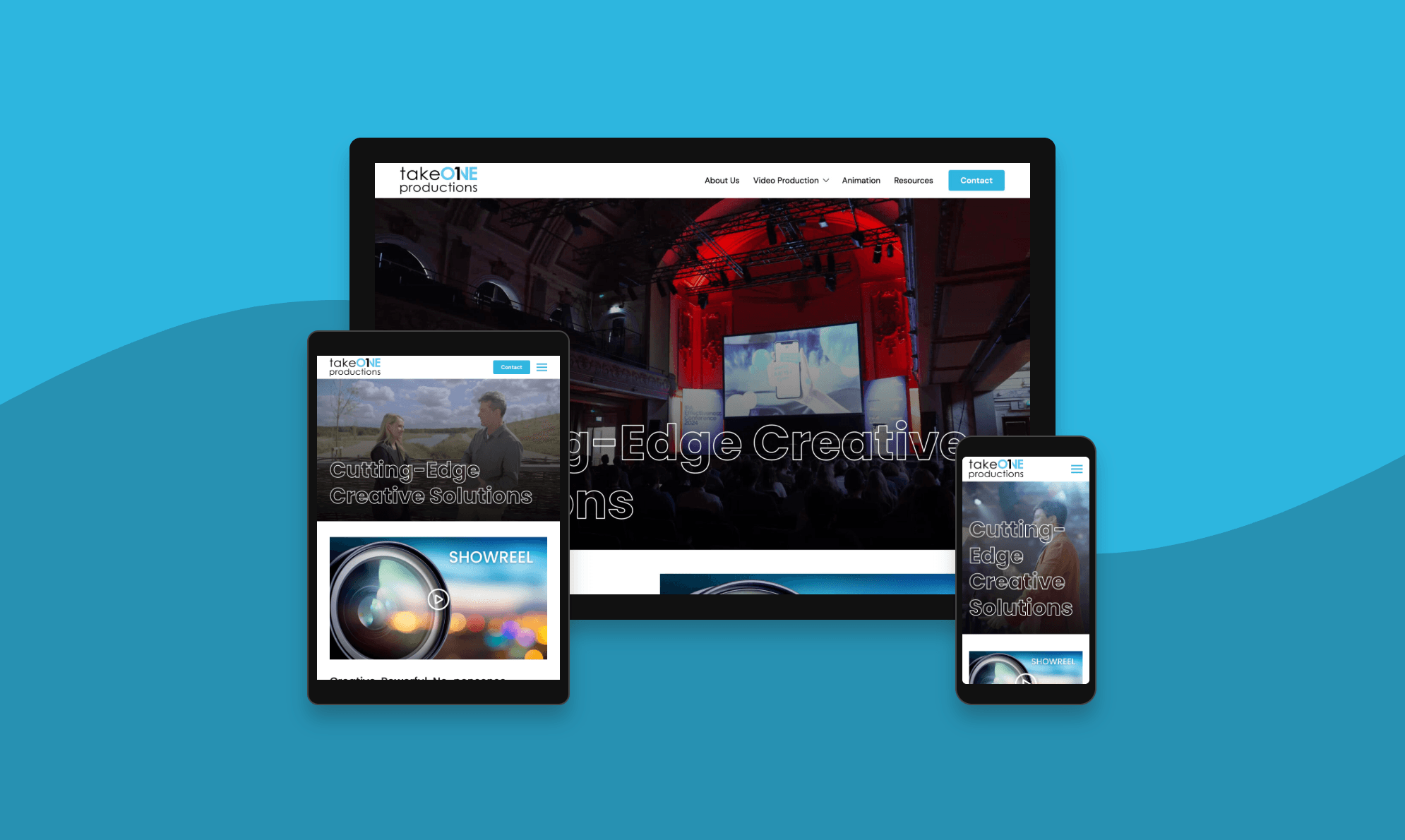 Web Design Horsham, West Sussex, Take One Productions